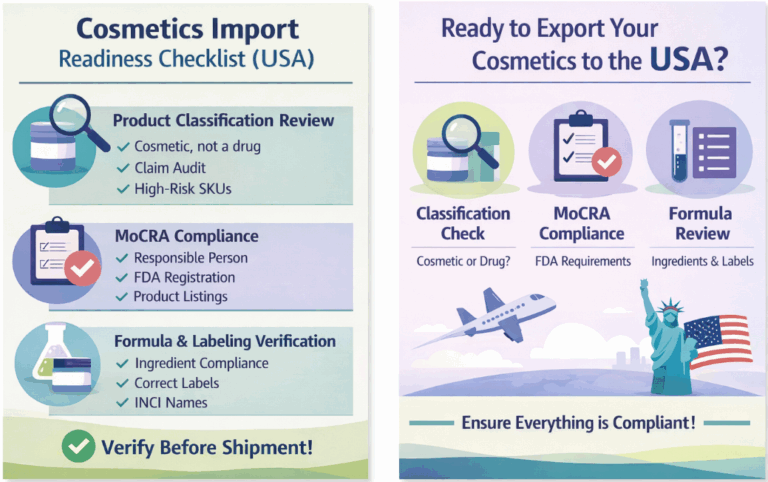 How to Import Cosmetics to the USA: The Complete Checklist (FDA, MoCRA ...